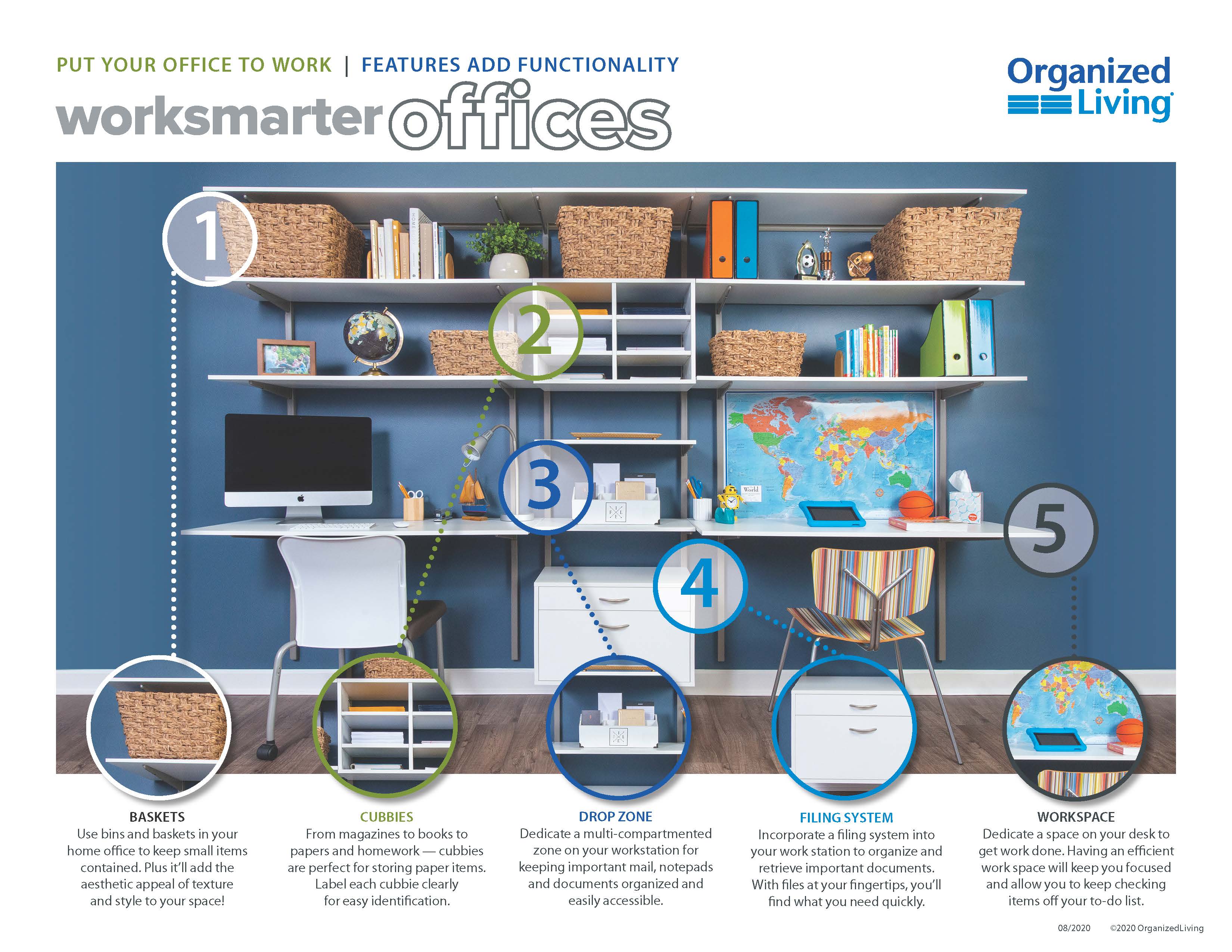 5 Organization Tips to Put Your Client's Office to Work