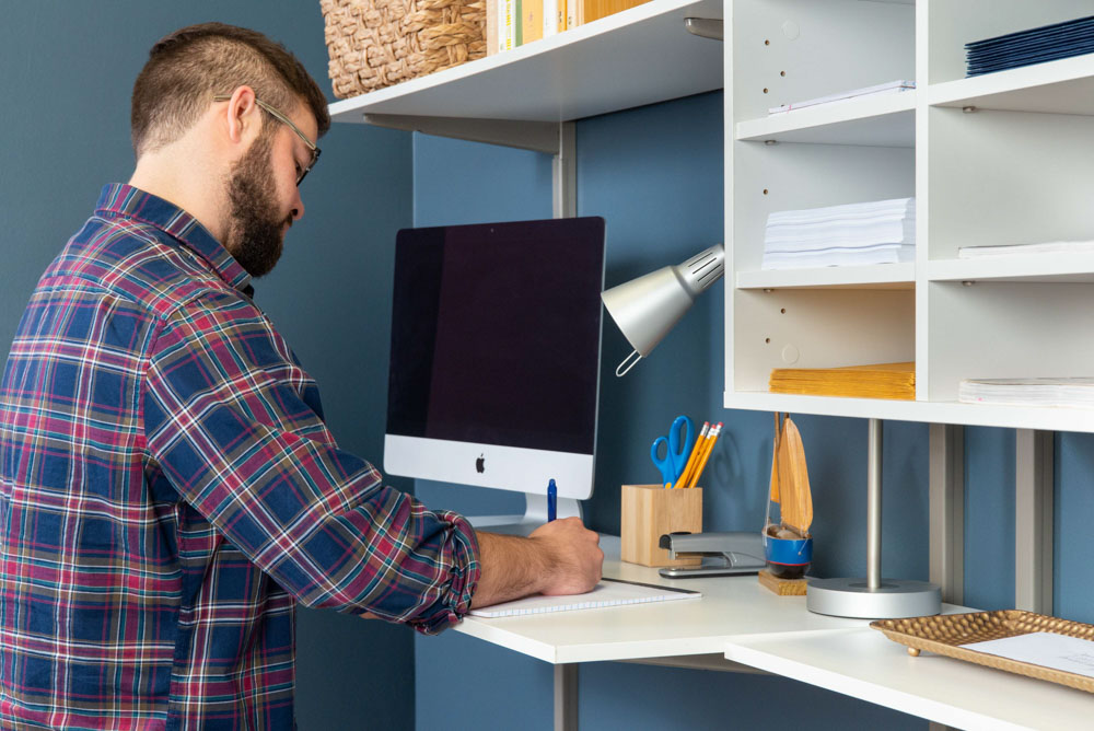 Home Office Desk Solutions | Organized Living